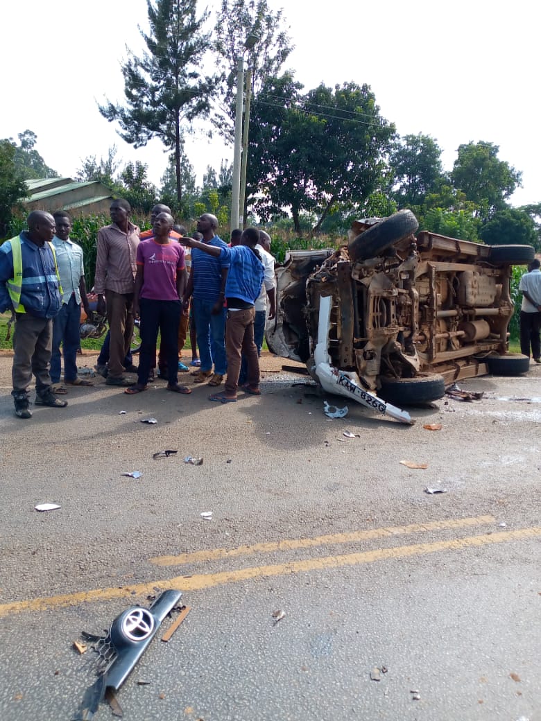 Accident at Sikata, Bungoma - #iKUWEiKUWE Updates