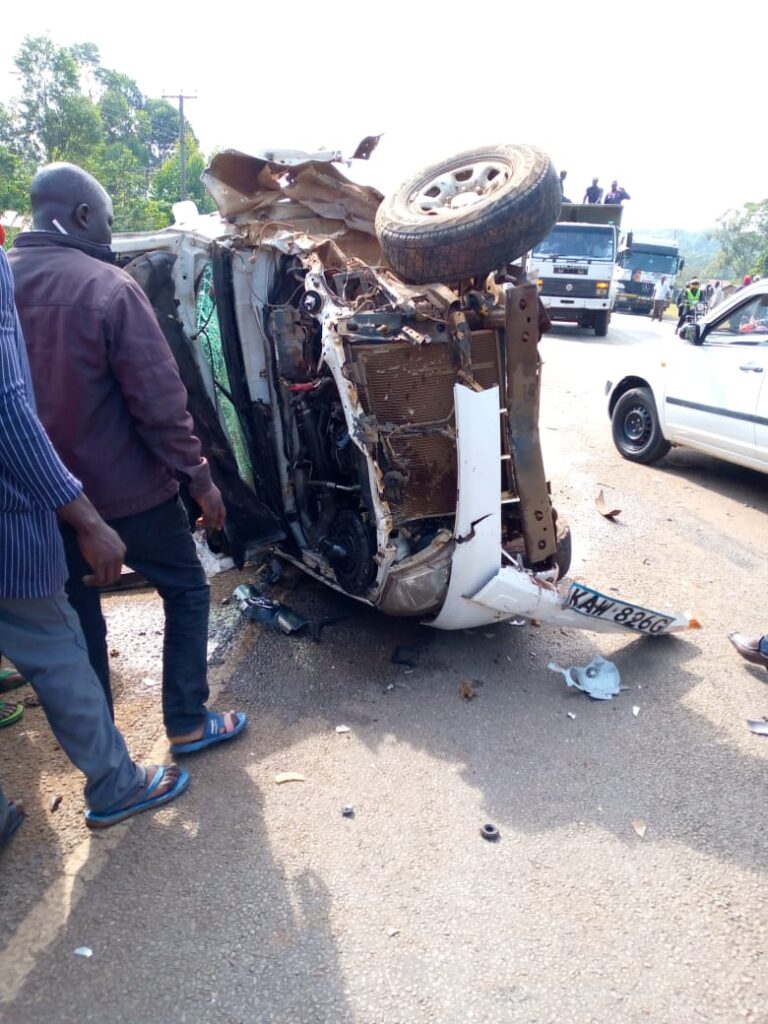 Accident at Sikata, Bungoma - #iKUWEiKUWE Updates