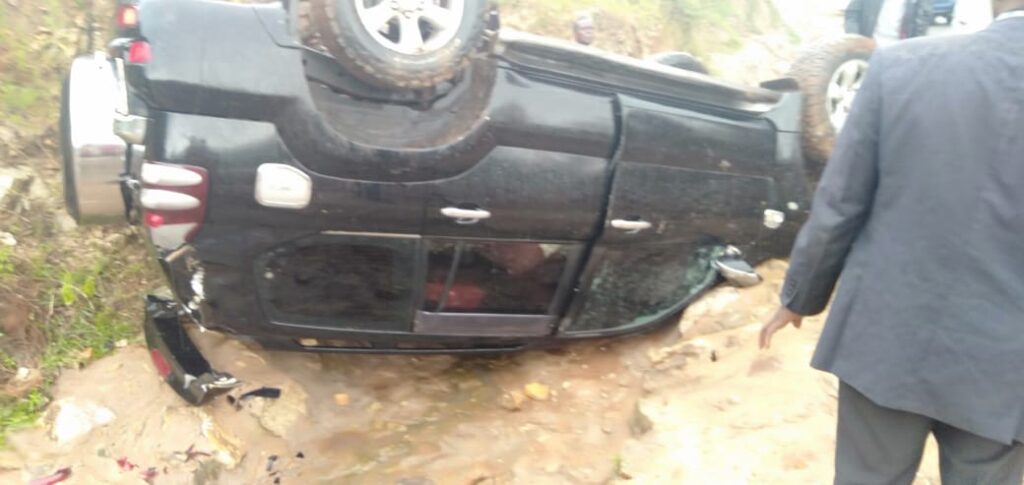 Bungoma MCA involved in a road accident while avoiding a weighbridge ...