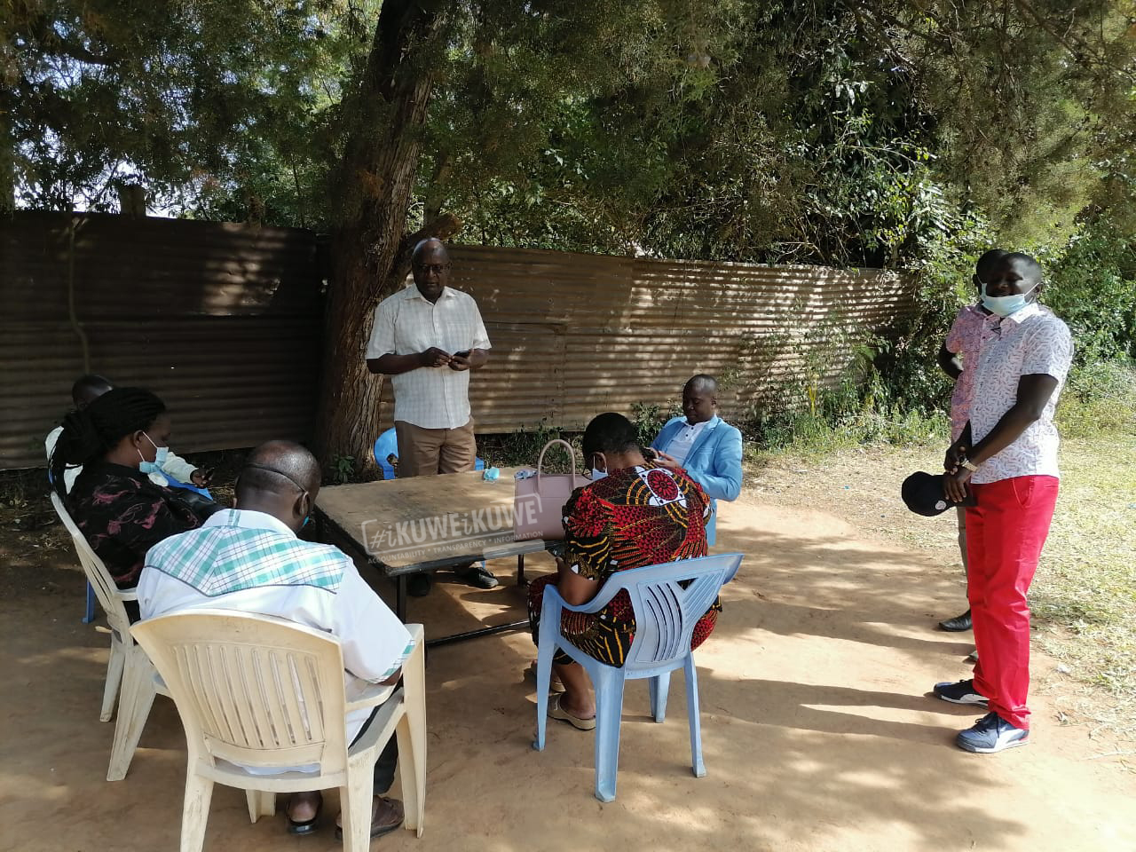 The late Hon. James Mukwe's body arrives in Kabuchai in style amid tight security - #iKUWEiKUWE ...