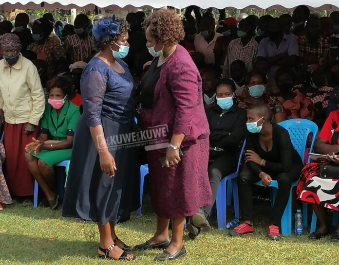 The late Hon. James Mukwe's body arrives in Kabuchai in style amid ...