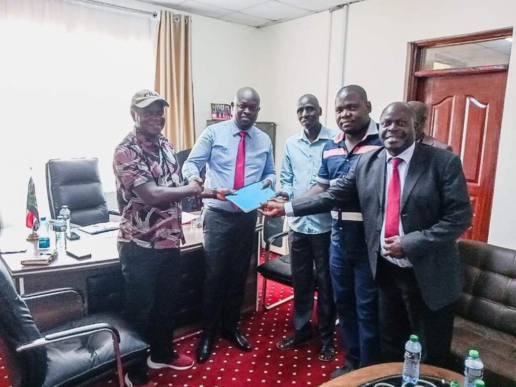 Collins Mukhongo hands over, advises new CECM Roads and Infrastructure ...